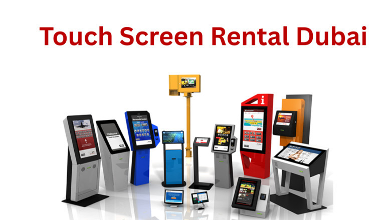Touch Screen Rental – LED Screens in Dubai | Cutmirchi - Entertainment ...