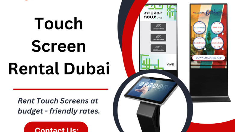Touch Screen Rental Dubai: What Models are Used in Automotive ...